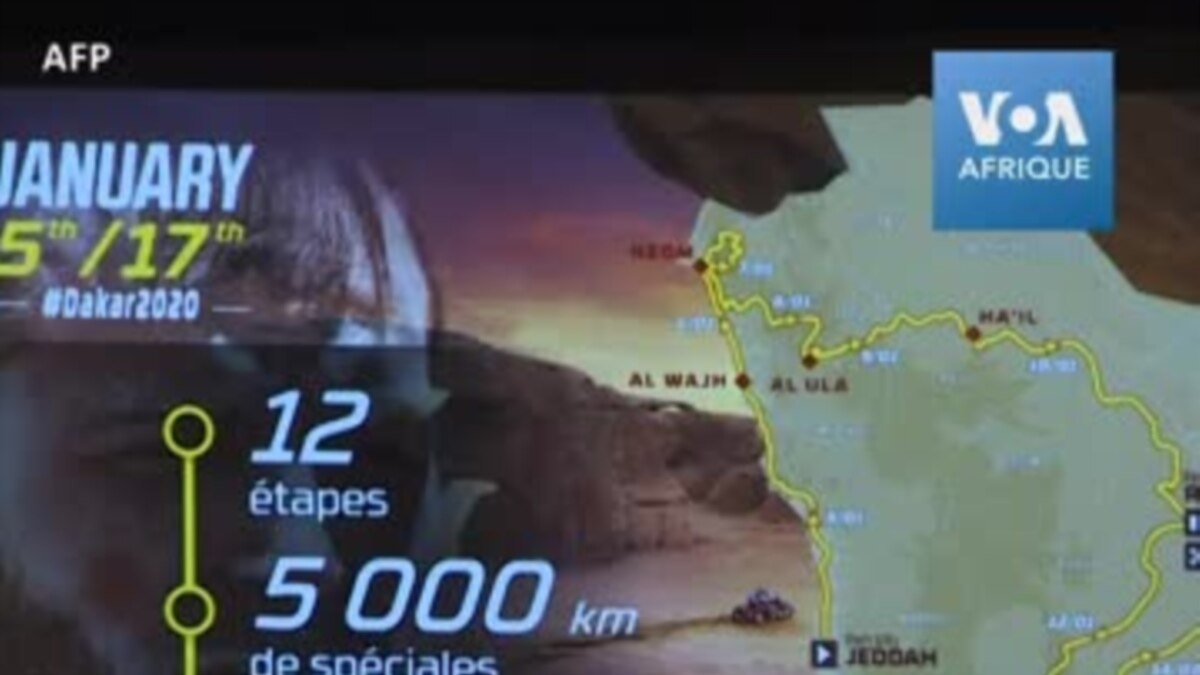 Le parcours du rallye Dakar de l'édition 2020 dévoilé