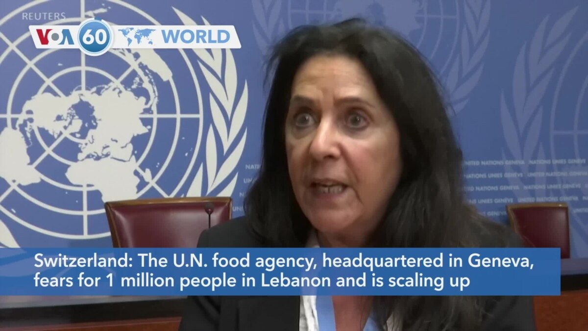 VOA60 World - The U.N. food agency fears for 1 million people in ... VOA60 World - The U.N. food agency fears for 1 million people in ...