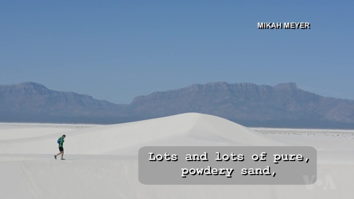 Powdery White Dunes Attract Fun-loving Parks Traveler