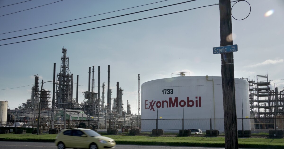 ExxonMobil Redui Aktivite li an Frans