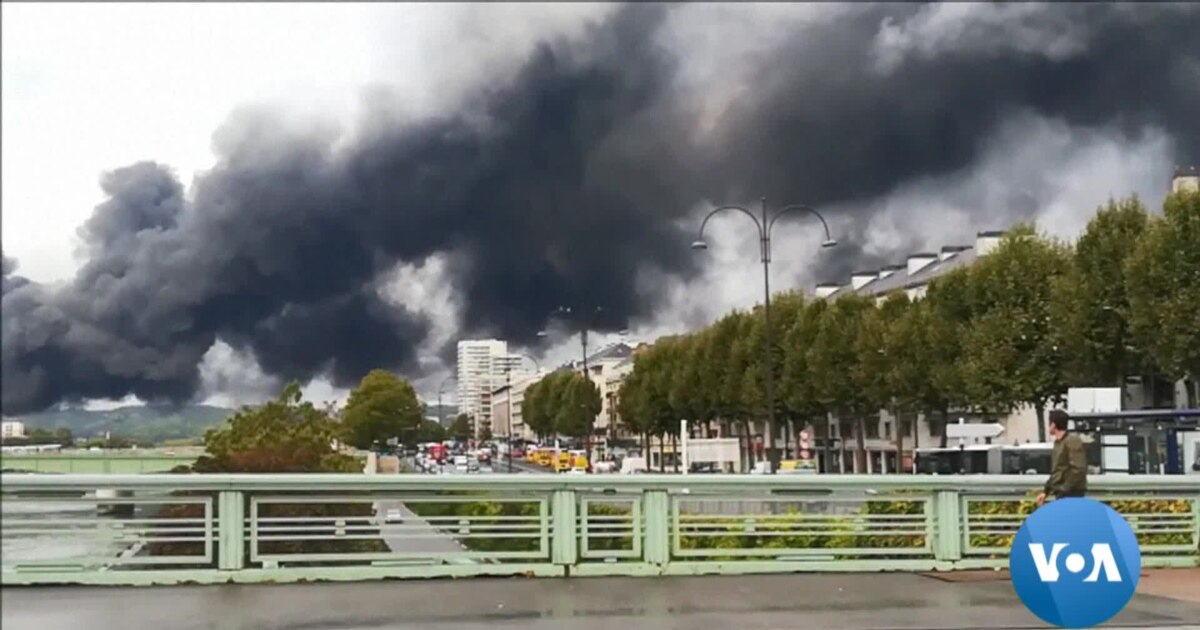 Rouen Residents Demand Government Action After Massive Fire In Chemical ...