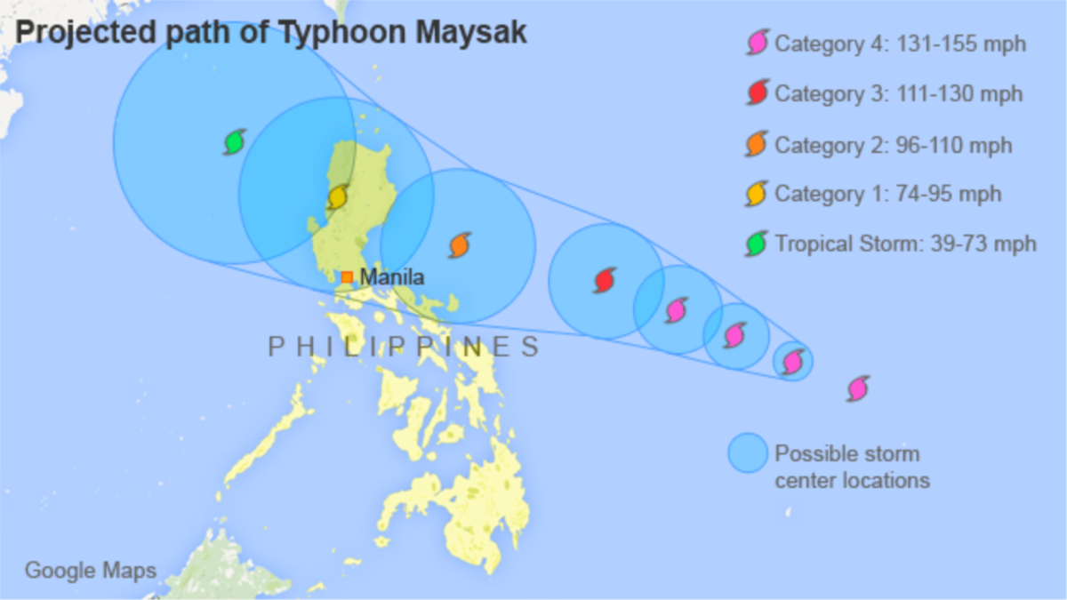 Philippines Prepares for Typhoon, Evacuation