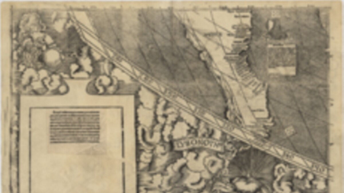 SAD: Mapa iz 1507. „rodni list“ Amerike