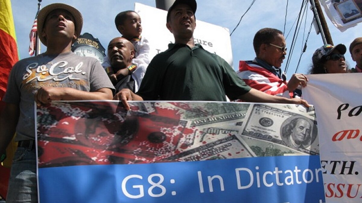 Activists Protest G8 Summit