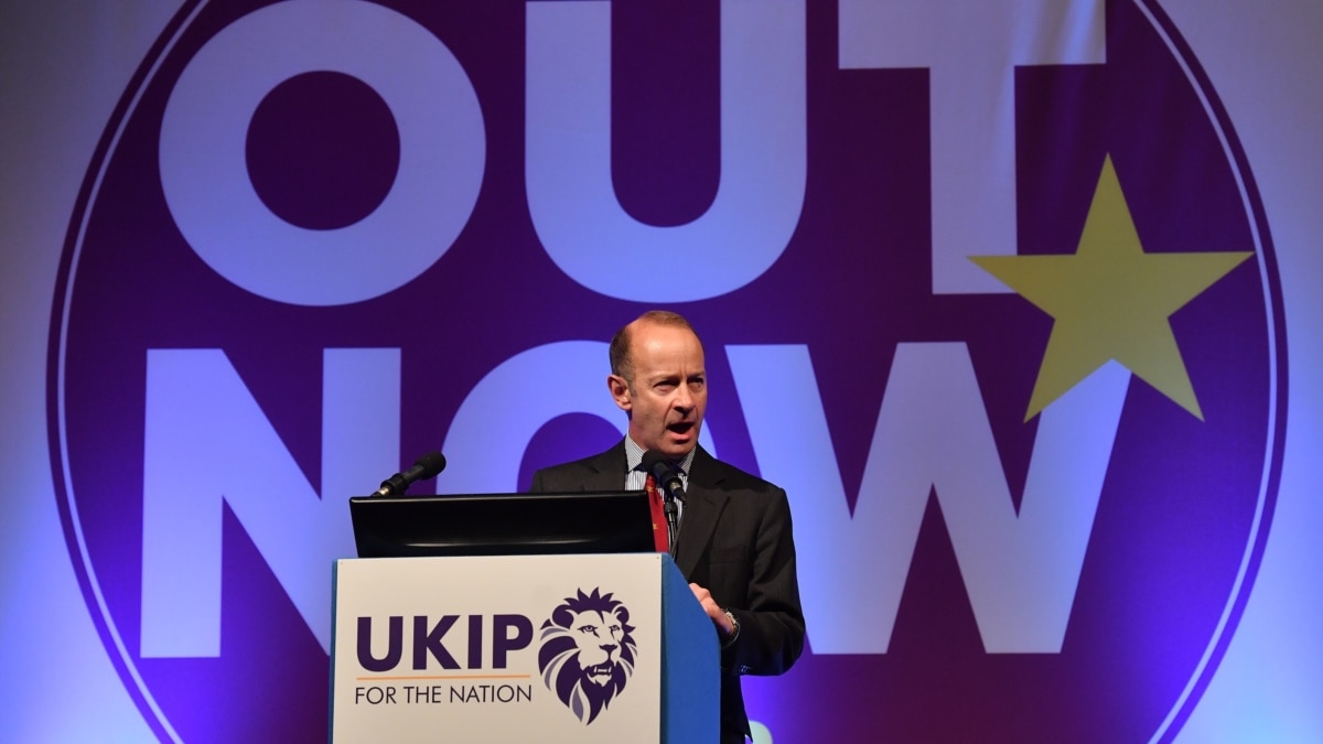 Leader of Britain's UKIP Faces Calls to Quit Over Girlfriend's Remarks