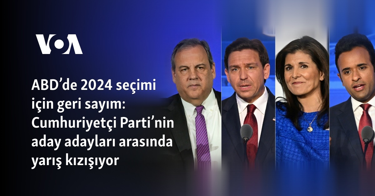 ABD’de 2024 seçimi için geri sayım: Cumhuriyetçi Parti’nin aday ... ABD’de 2024 seçimi için geri sayım: Cumhuriyetçi Parti’nin aday ...