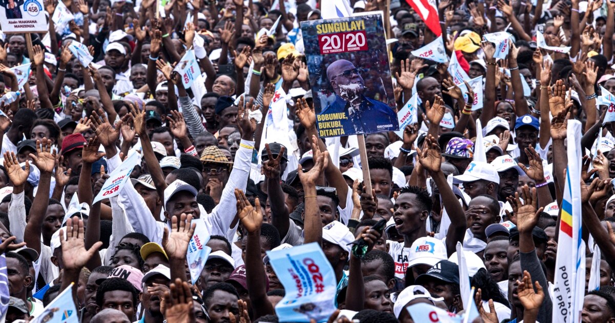 As Election Day Nears, DRC Presidential Candidates Ready for Vote