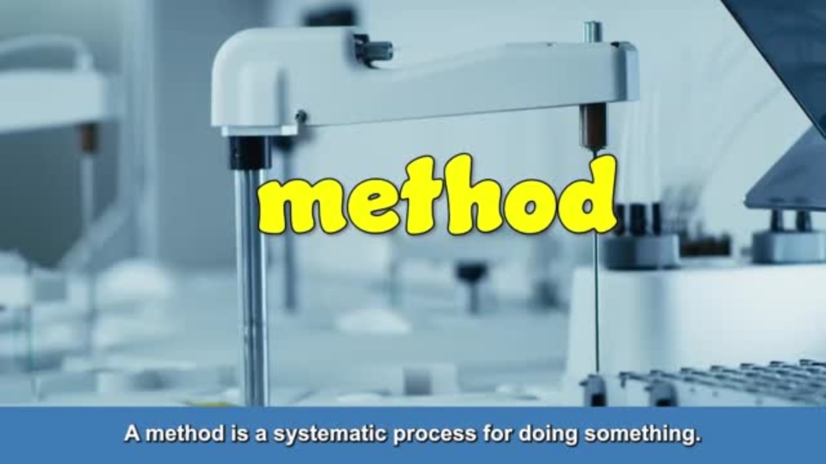 How to Pronounce: Pronouncing scientific terms - method