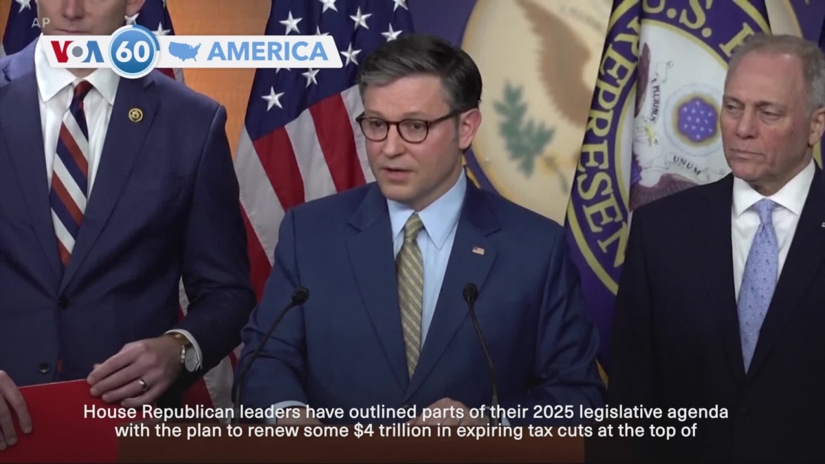 VOA60 America - House Republican leaders outline parts of their 2025 ...