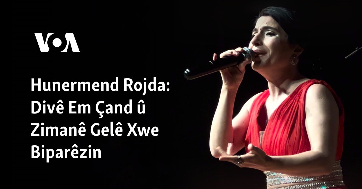 Hunermend Rojda: Divê Em Çand û Zimanê Gelê Xwe Biparêzin