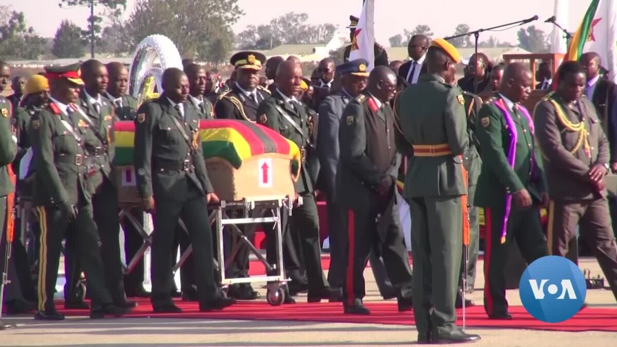 Mugabe's Body Arrives Home in Zimbabwe