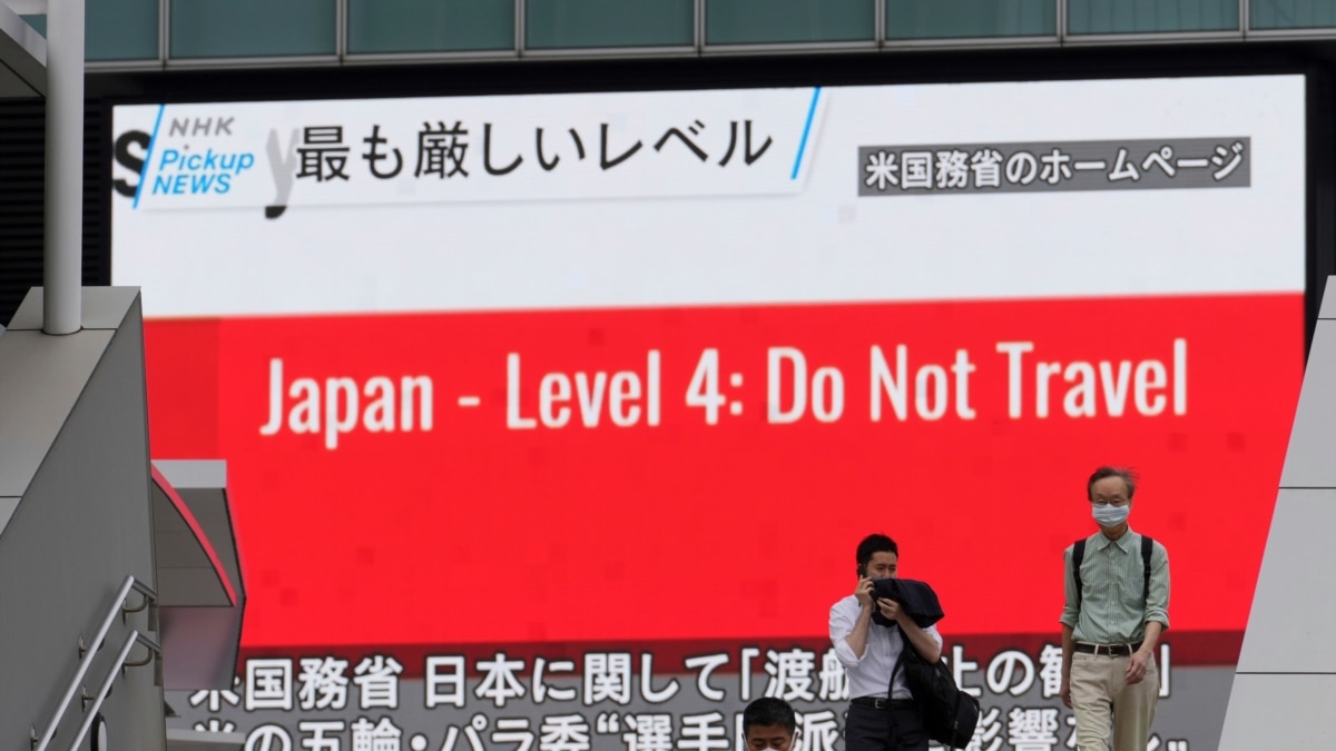US Issues ‘Do Not Travel’ Warning for Japan Ahead of Tokyo Olympics