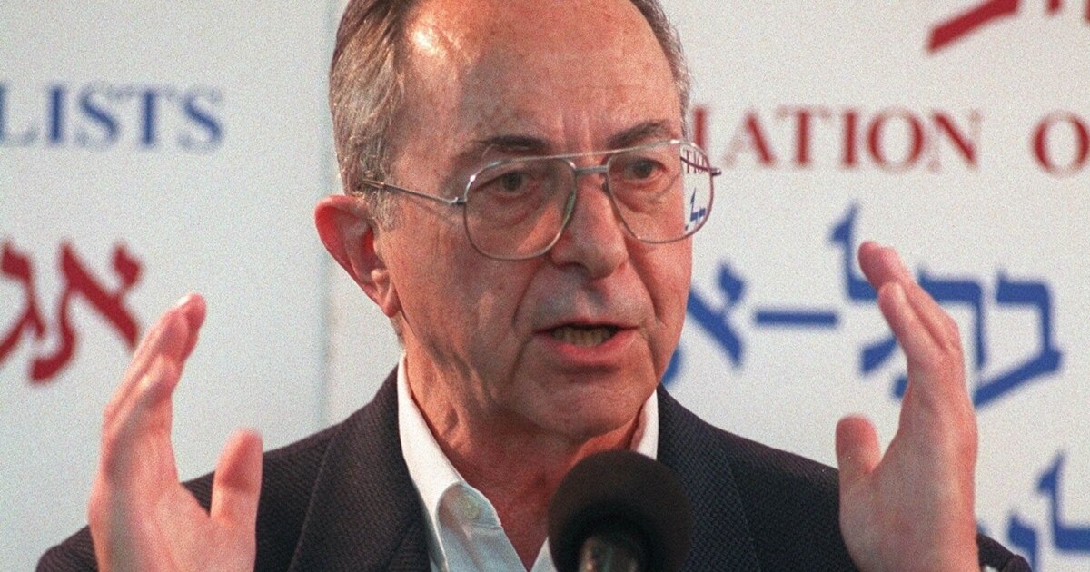Moshe Arens, Former Israeli Defense Minister, Dies at 93