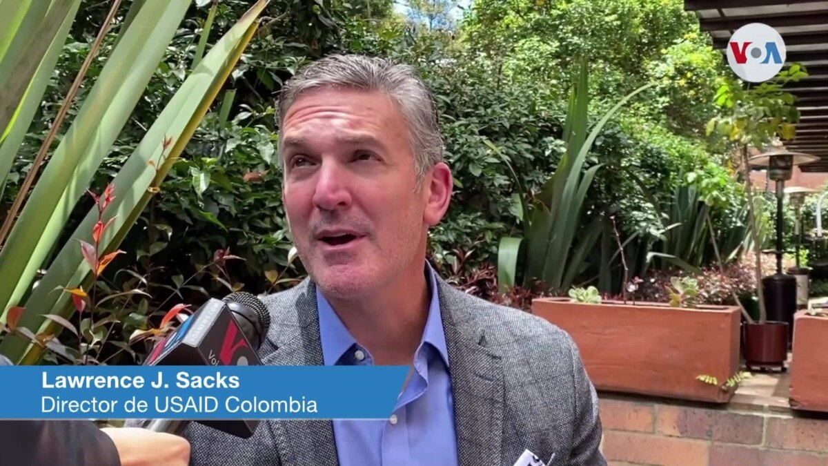 Lawrence J. Sacks, director de USAID Colombia 1