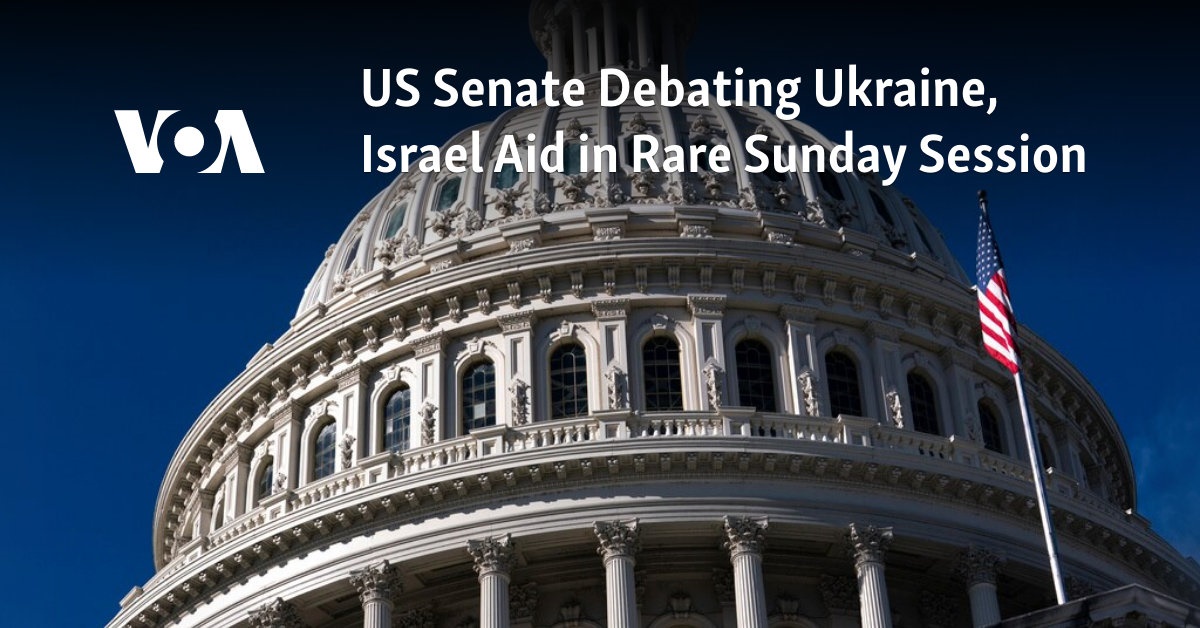 Sweeping US Foreign Aid Package Advances in Senate