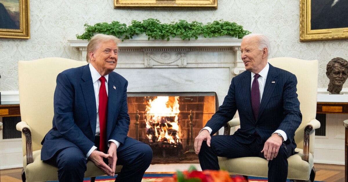 The U.S. presidential transition begins