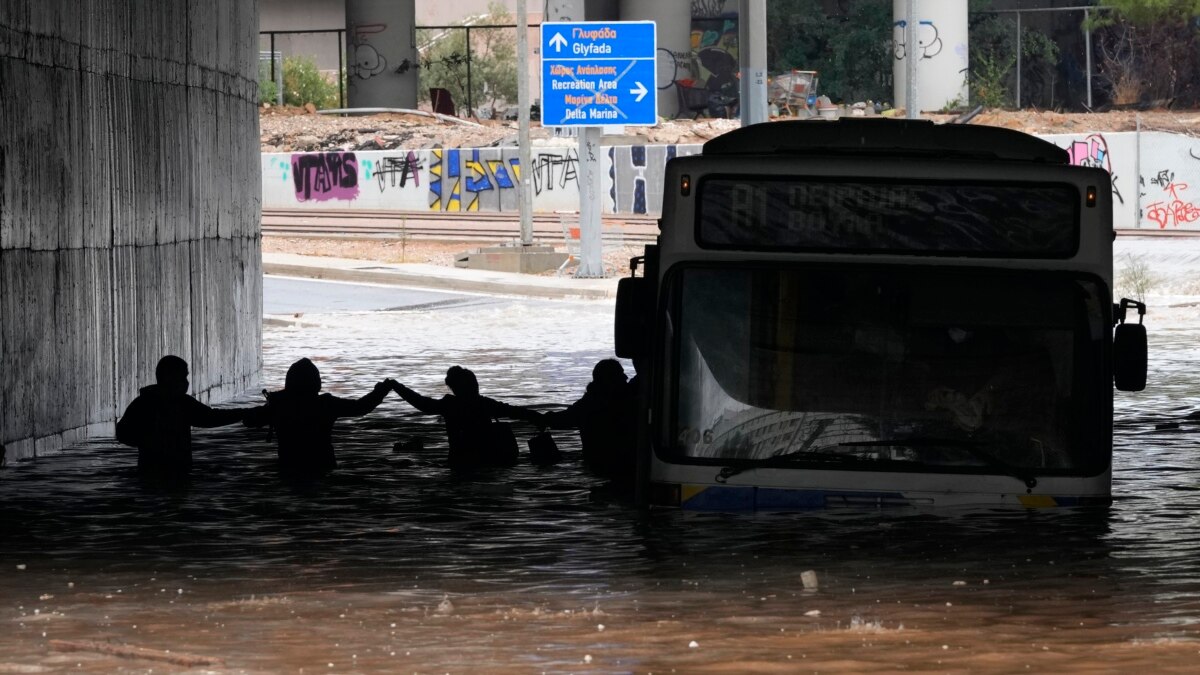 Greece Grapples with Extensive Destruction After Flooding in Athens