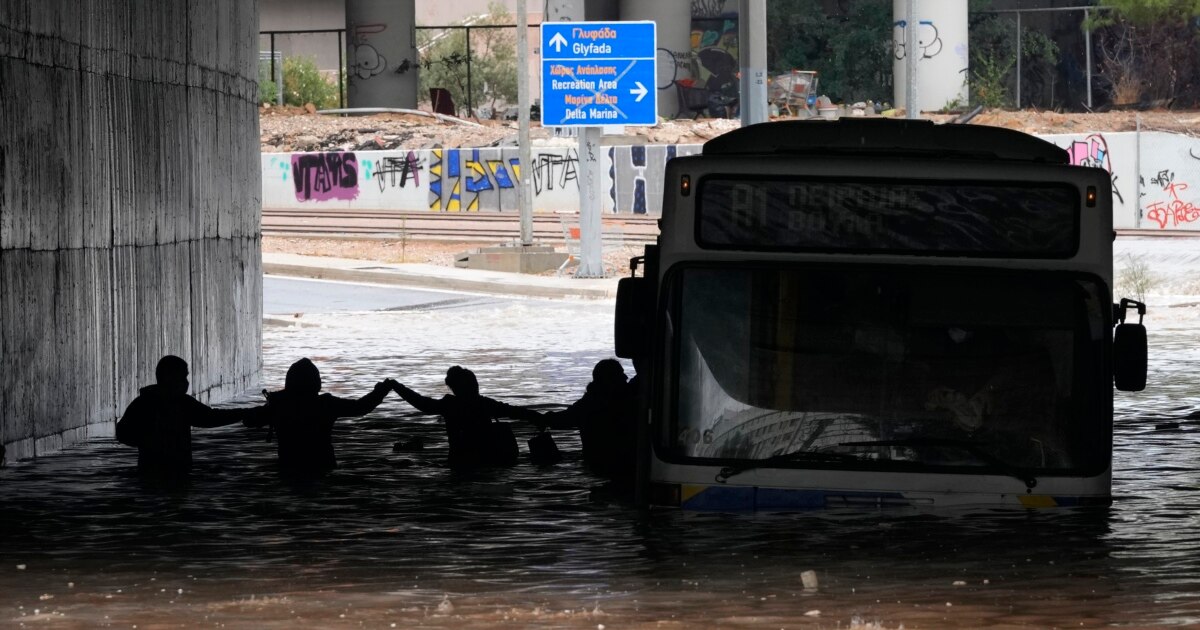 Greece Grapples with Extensive Destruction After Flooding in Athens