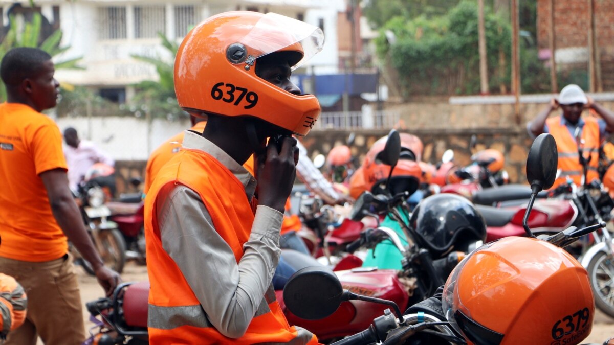 Ugandan Creates COVID Shield for Motorcycles