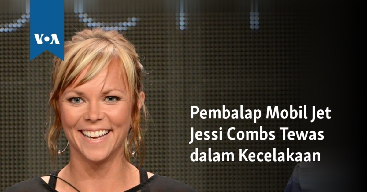 Pembalap Mobil Jet Jessi Combs Tewas dalam Kecelakaan