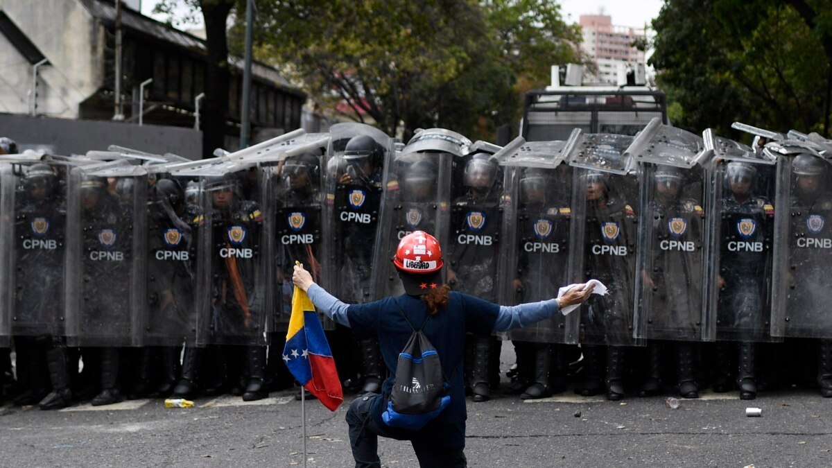 Venezuelan Police Break Up Opposition Protest March