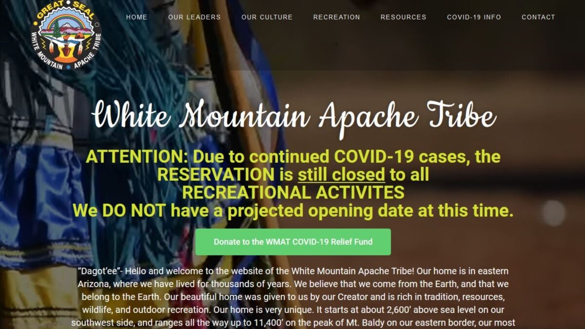 Hard-hit Tribe Takes Strict Steps as Virus Surges in Arizona