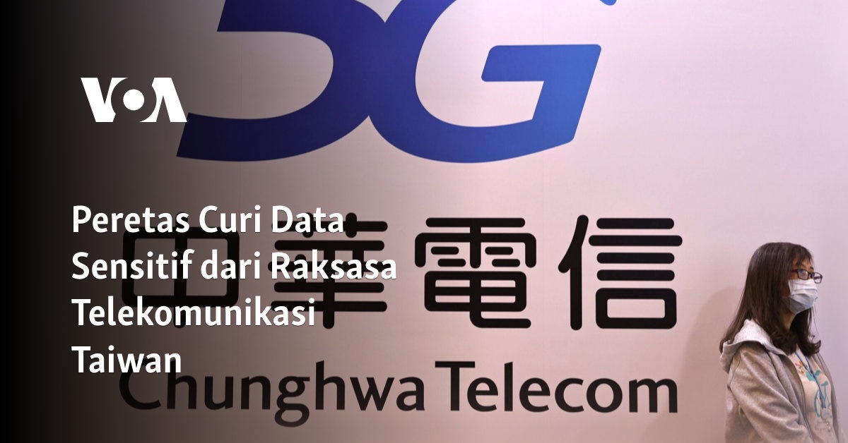 Peretas Curi Data Sensitif dari Raksasa Telekomunikasi Taiwan