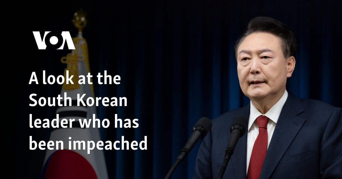 A look at the South Korean leader who has been impeached