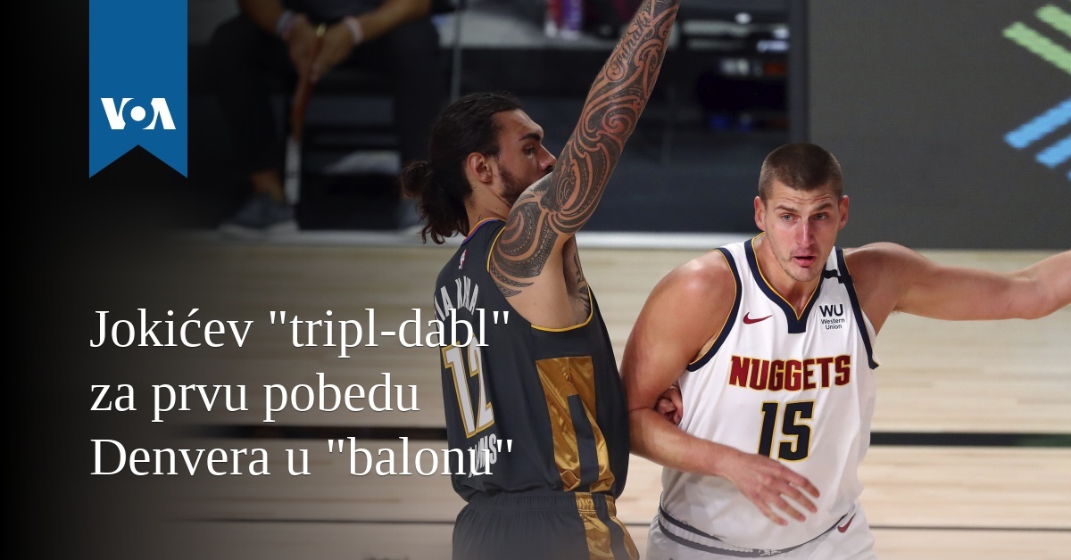 Jokićev "tripl-dabl" za prvu pobedu Denvera u "balonu"