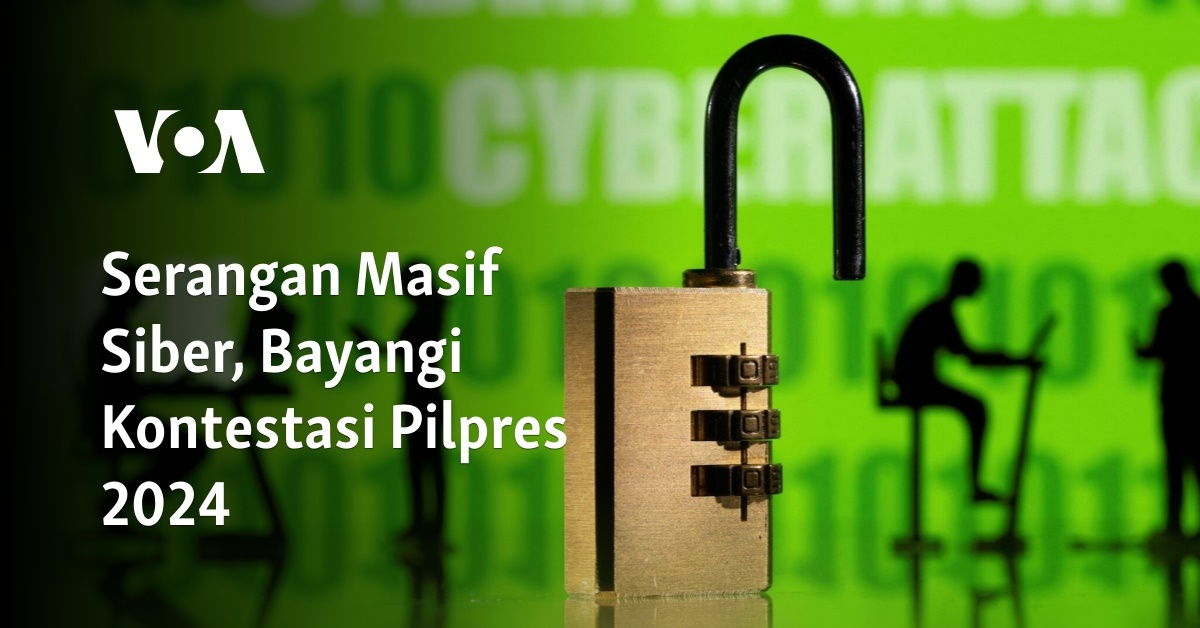 Serangan Masif Siber, Bayangi Kontestasi Pilpres 2024
