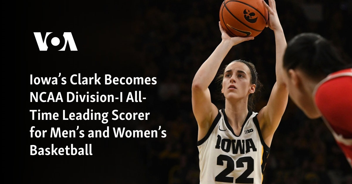 Iowa’s Clark Becomes NCAA Division-I All-Time Leading Scorer for Men’s ...