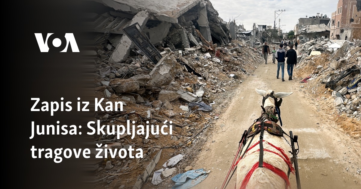 Zapis iz Kan Junisa: Skupljajući ostatke života