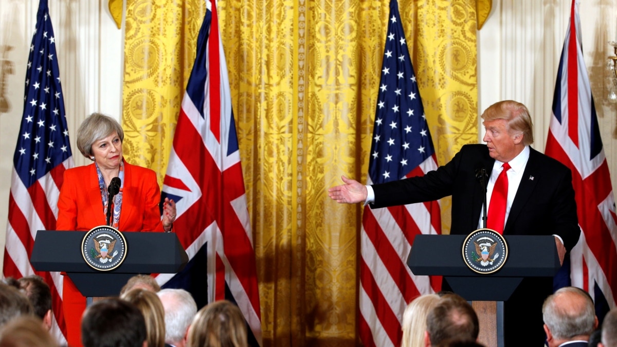 British PM May: Trump Confirmed '100 Percent' Support for NATO