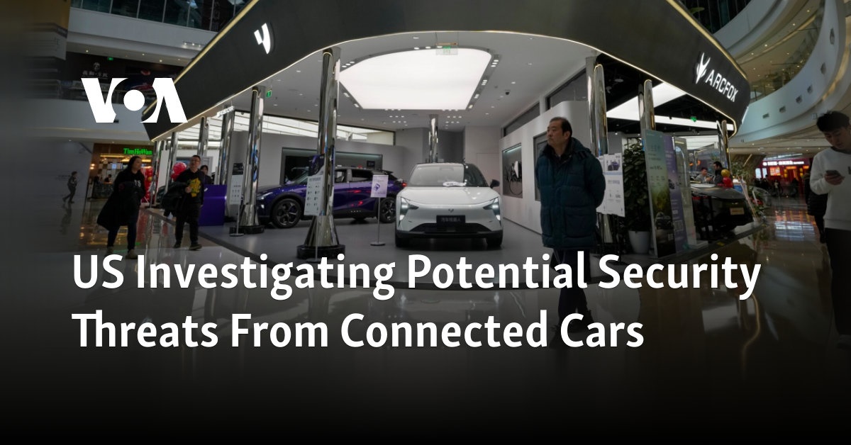 US Investigating Potential Security Threats From Connected Cars