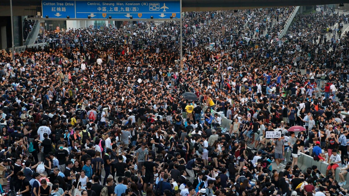 Pro-Democracy Protest Grows in Hong Kong