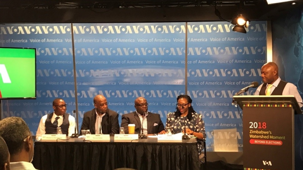 VOA Hosts Panel Discussion on 2018 Zimbabwe Election