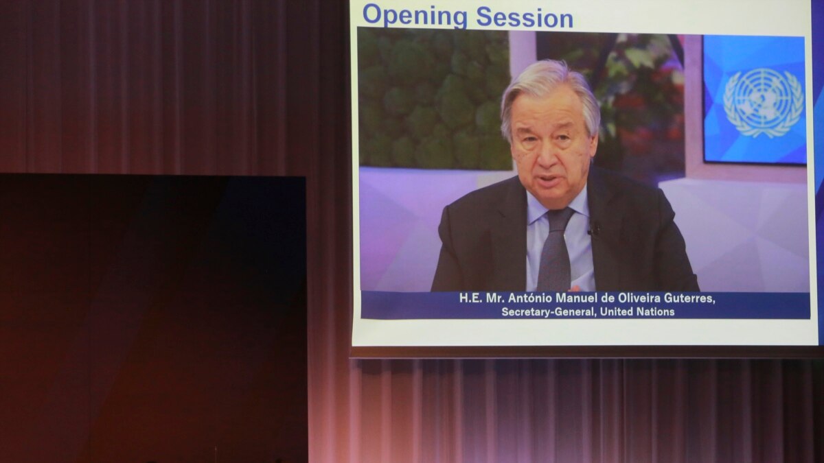 Para Pemimpin PBB dan WHO berpidato dalam Konferensi Gizi Jepang