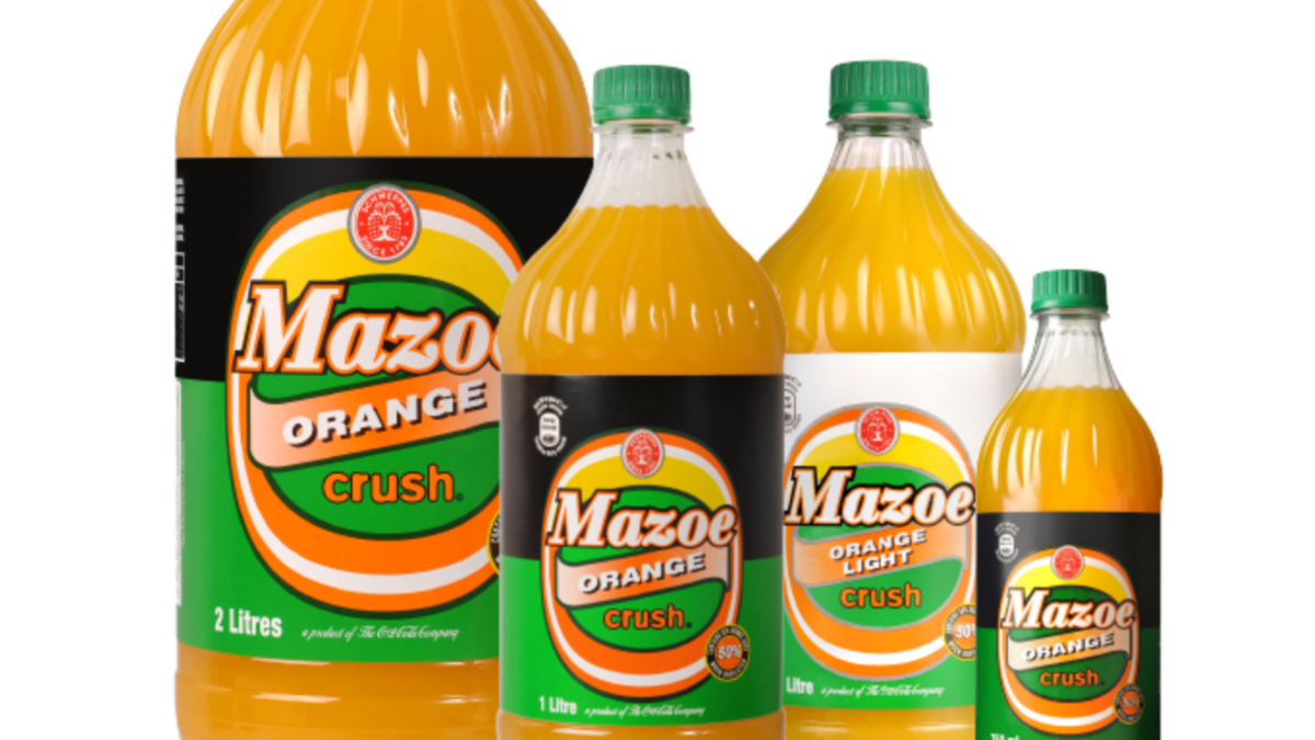 Schweppes Stops Manufacturing Mazoe Orange Crush Over $10 Million Debt