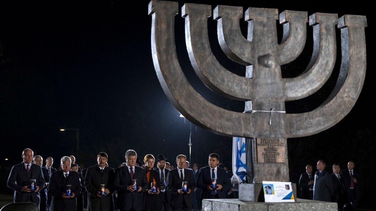 Ukraine Marks 75th Anniversary of Babi Yar, WWII’s Worst Civilian Massacre