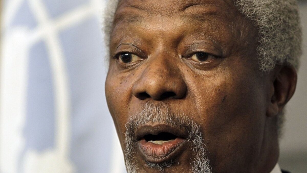 Annan Warns of Looming War in Syria