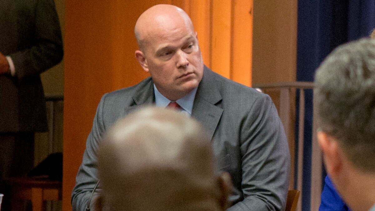 Një portret i Prokurorit të Përgjithshëm në detyrë, Matthew Whitaker