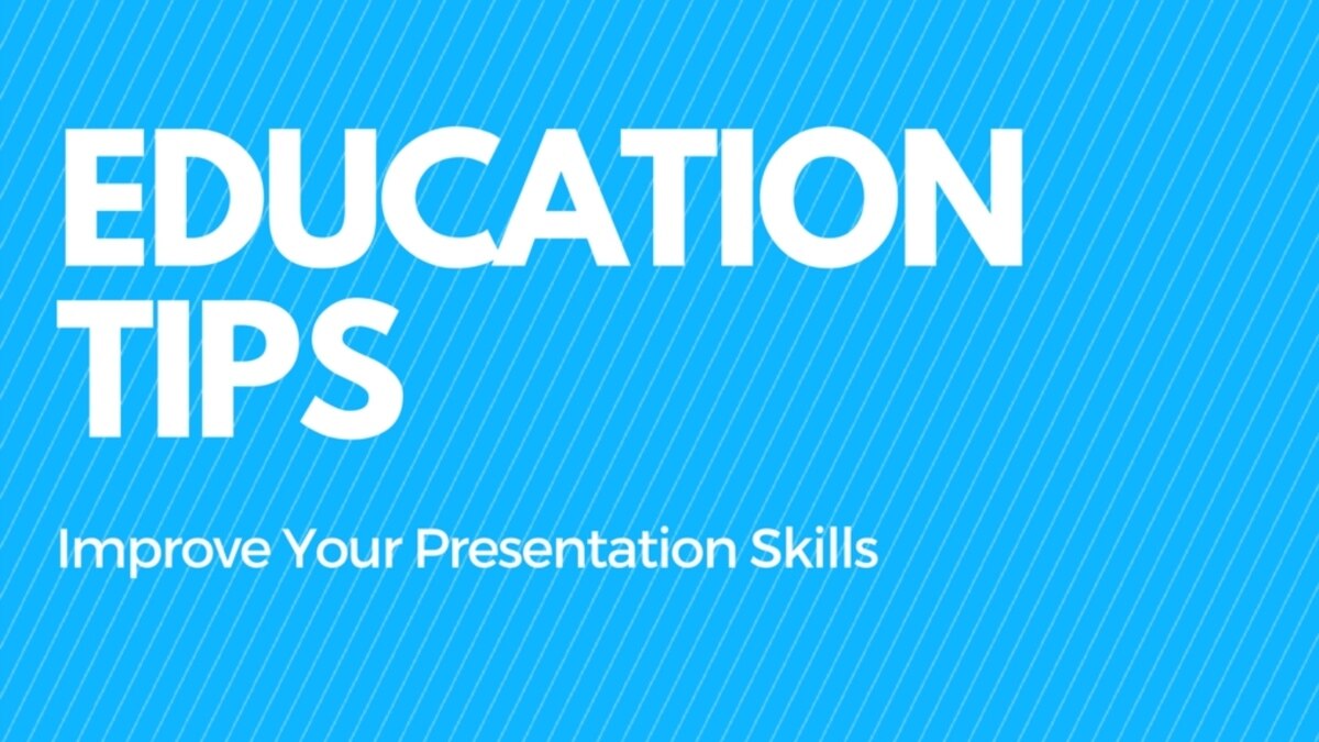 Three Methods to Improve Your Presentations