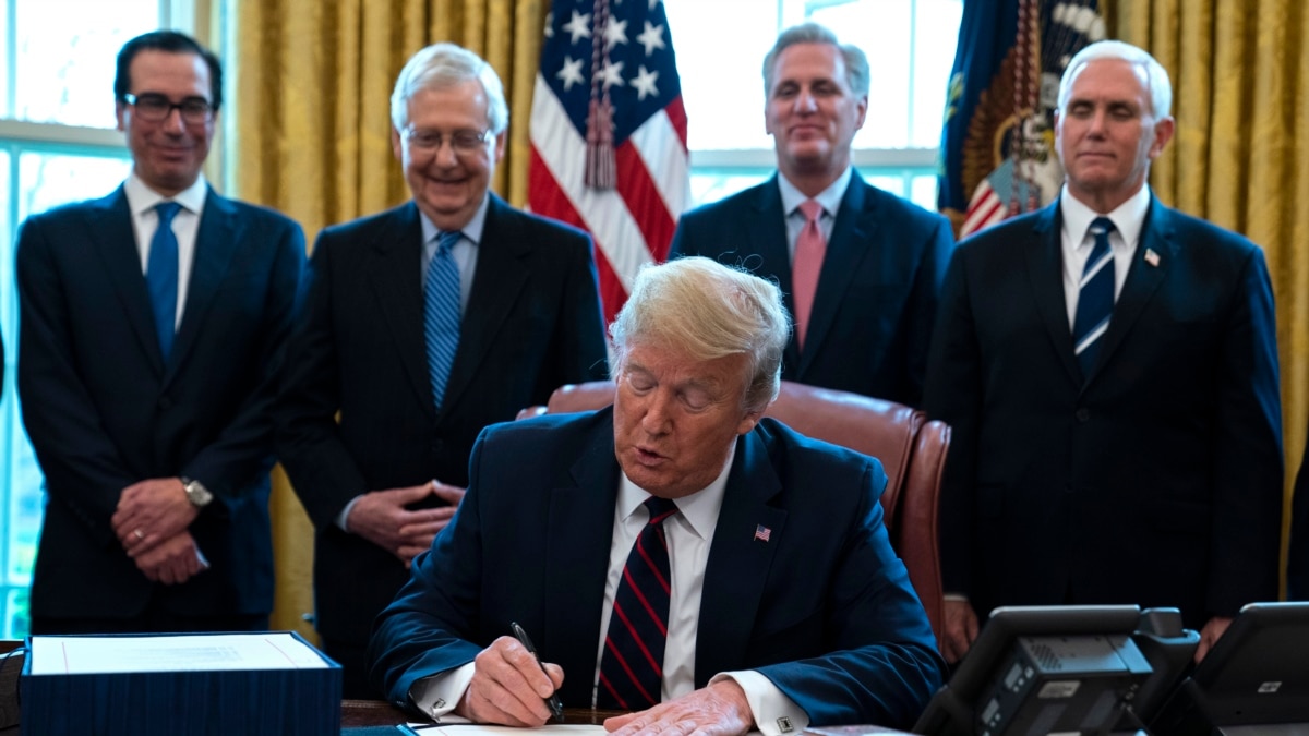 Trump Signature to Appear on US Economic Stimulus Checks
