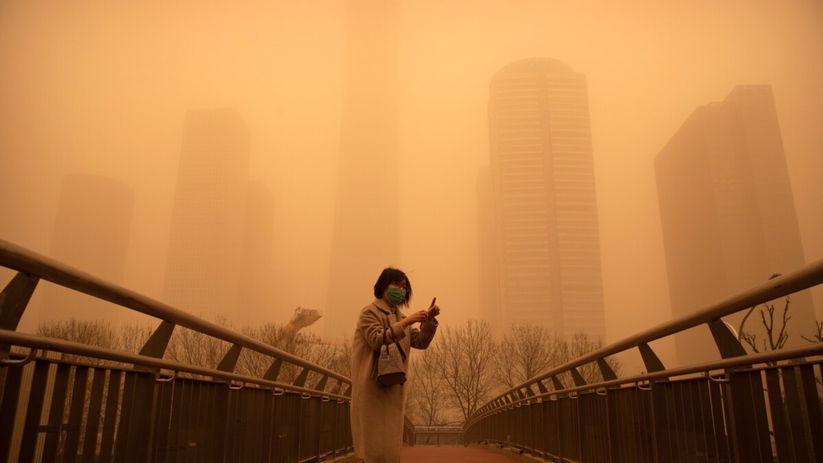 Massive Sandstorm Shrouds China's Capital