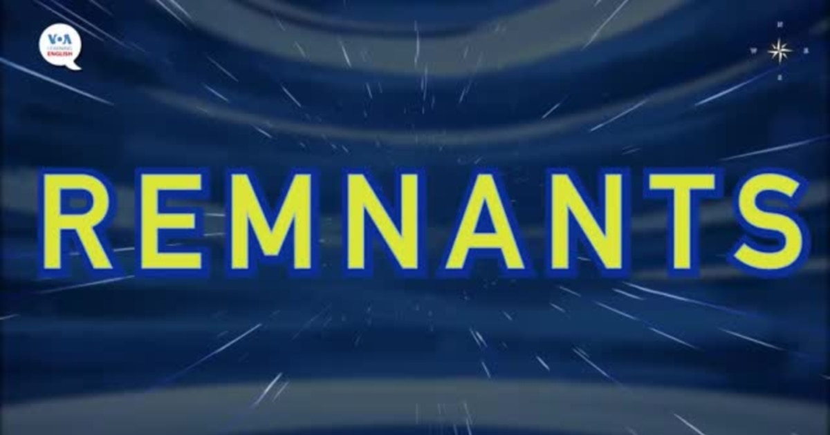 News Words: Remnants