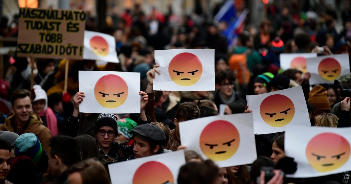 Thousands of Students Protest in Hungary for Education Reforms