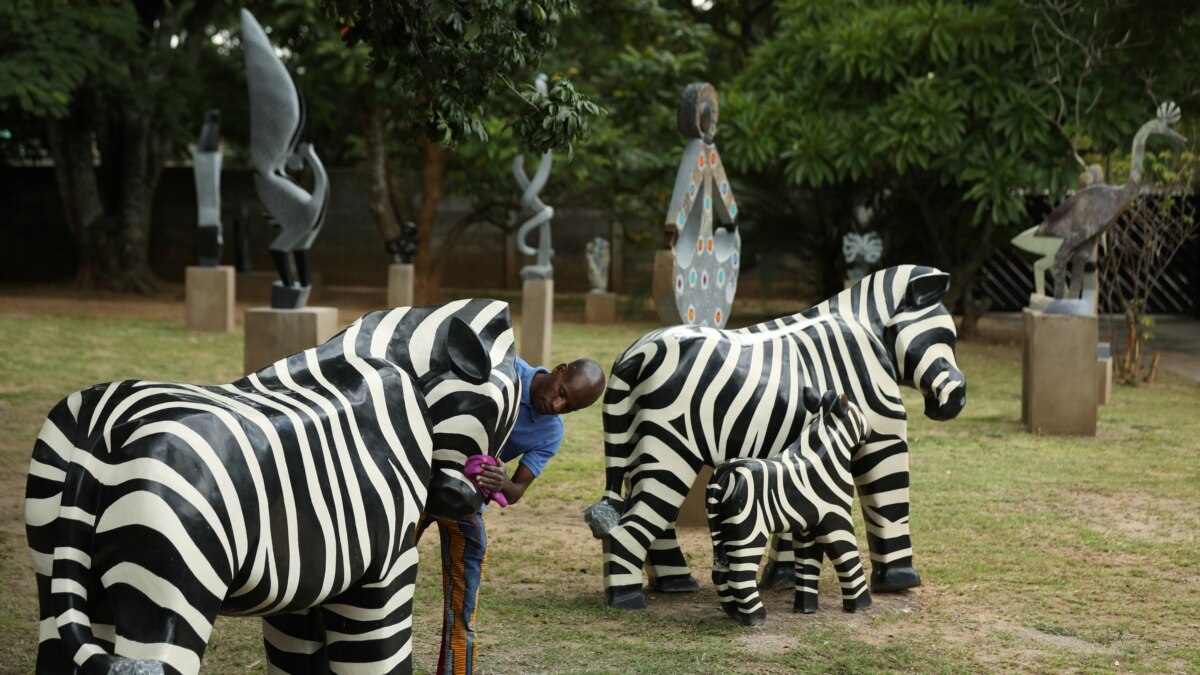Zimbabwean Artist's Dynamic Stone Sculptures Find Global Acclaim