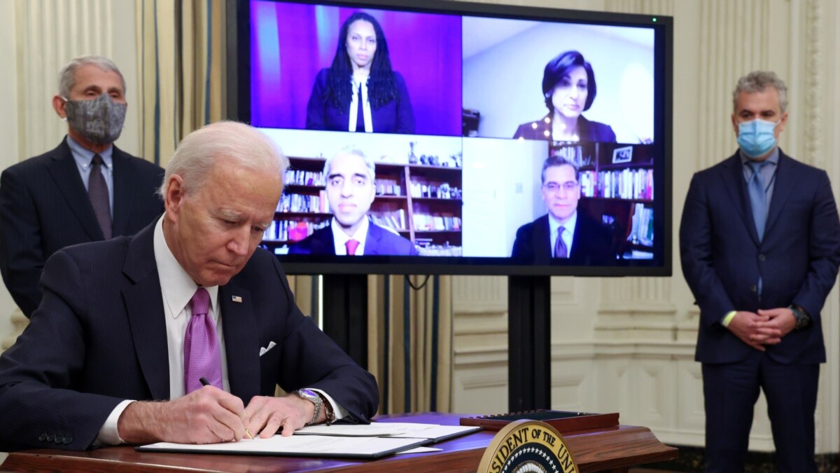 Biden:‘‘Çoğunluğun Aşılanması Aylar Sürecek’’