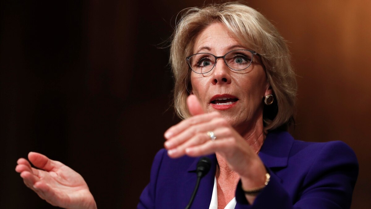 Vice President Breaks Senate Tie to Approve New Secretary of Education