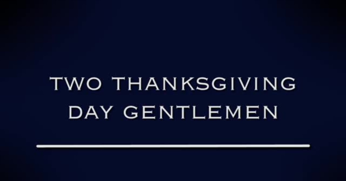 Two Thanksgiving Day Gentlemen by O. Henry